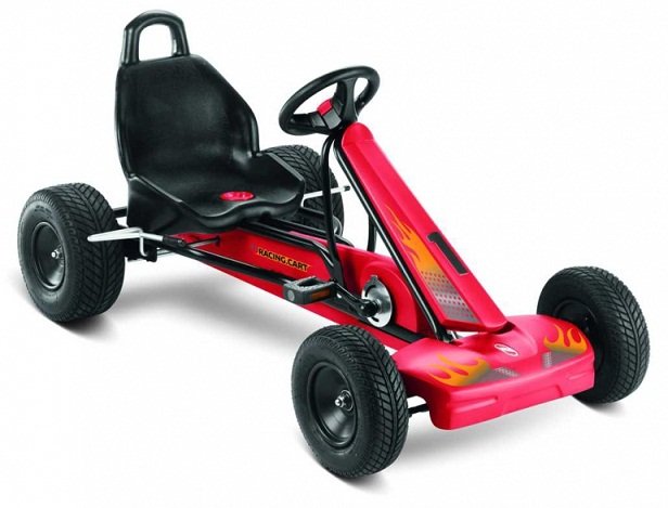 PUKY GO-CART RØD FRA 6 ÅR fra 115 cm